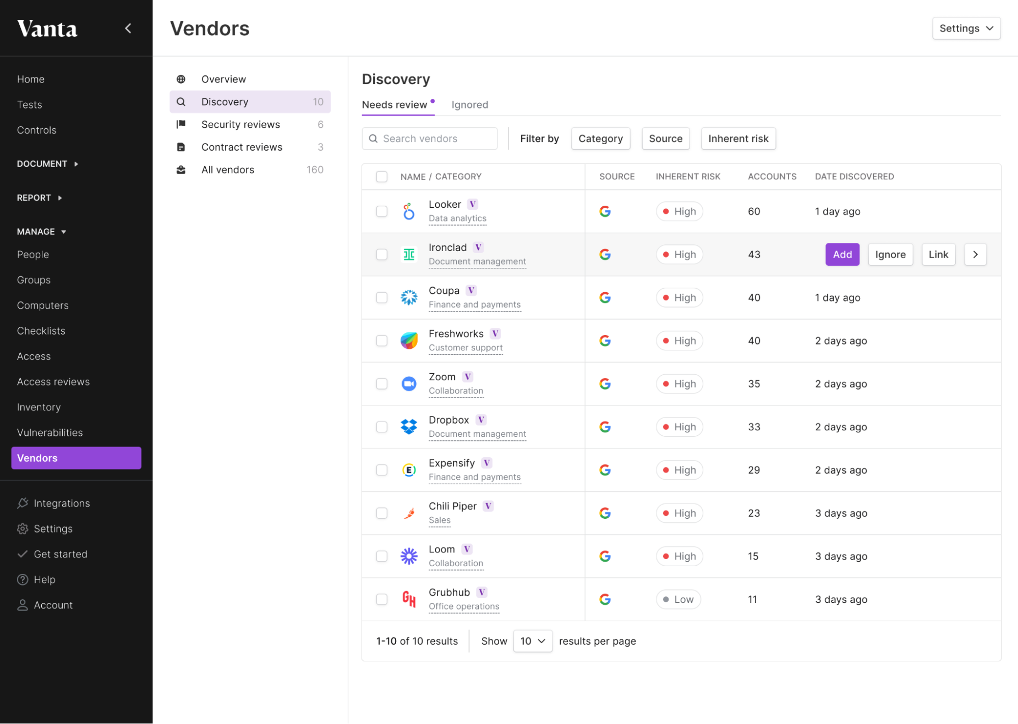 Vanta Launches Vendor Risk Management Solution